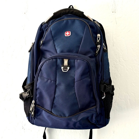 SwissGear | Bags | Swiss Gear Navy Blue 6 Laptop Backpack | Poshmark